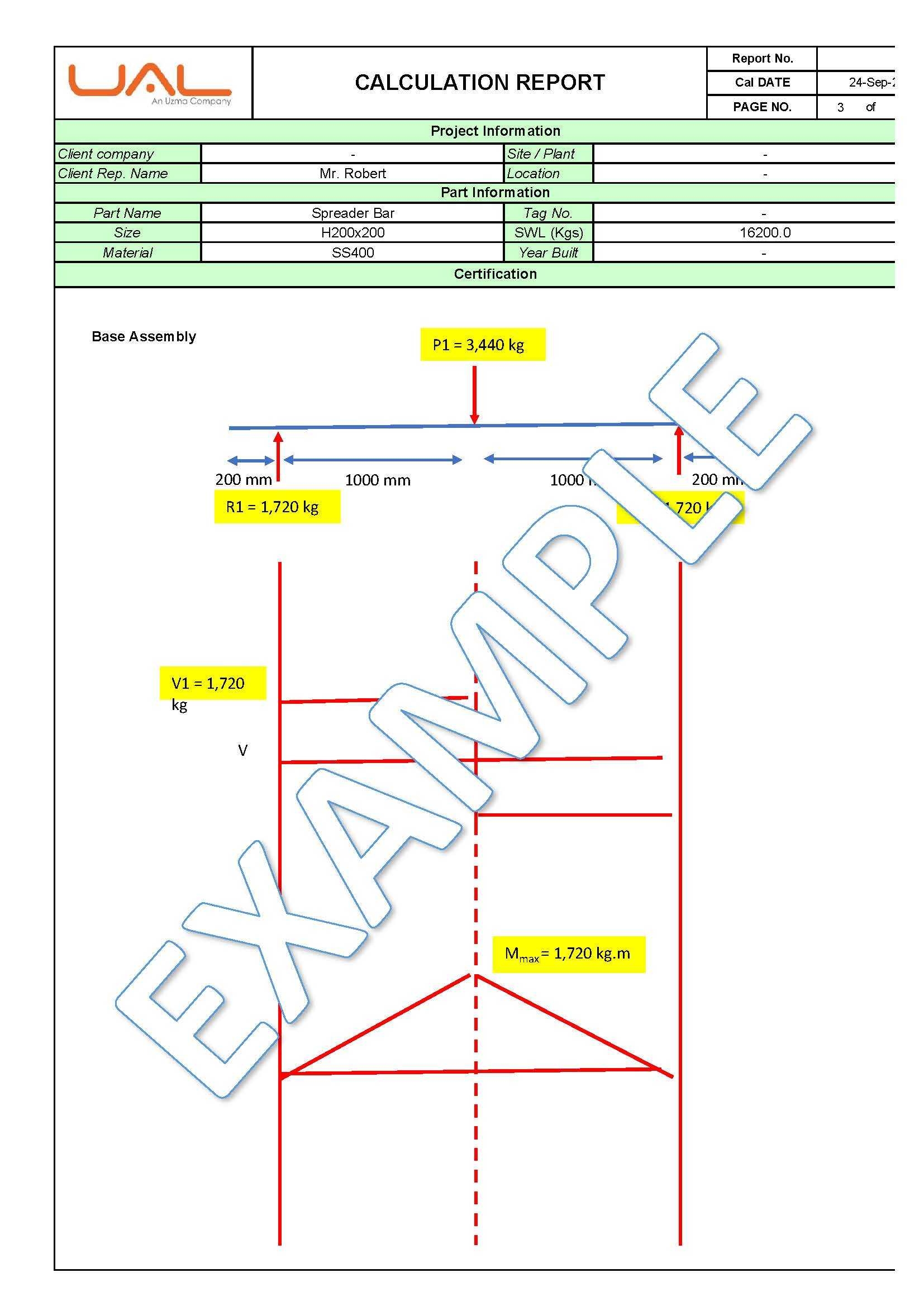 DESIGN & CACULATION – PMJ